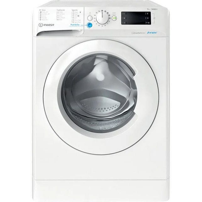 Front-loading washing machine - F163715 - Indesit - home