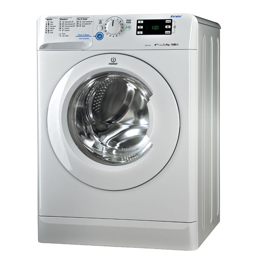 Front-loading washing machine - XWE 91483X W - Indesit - EU Energy ...