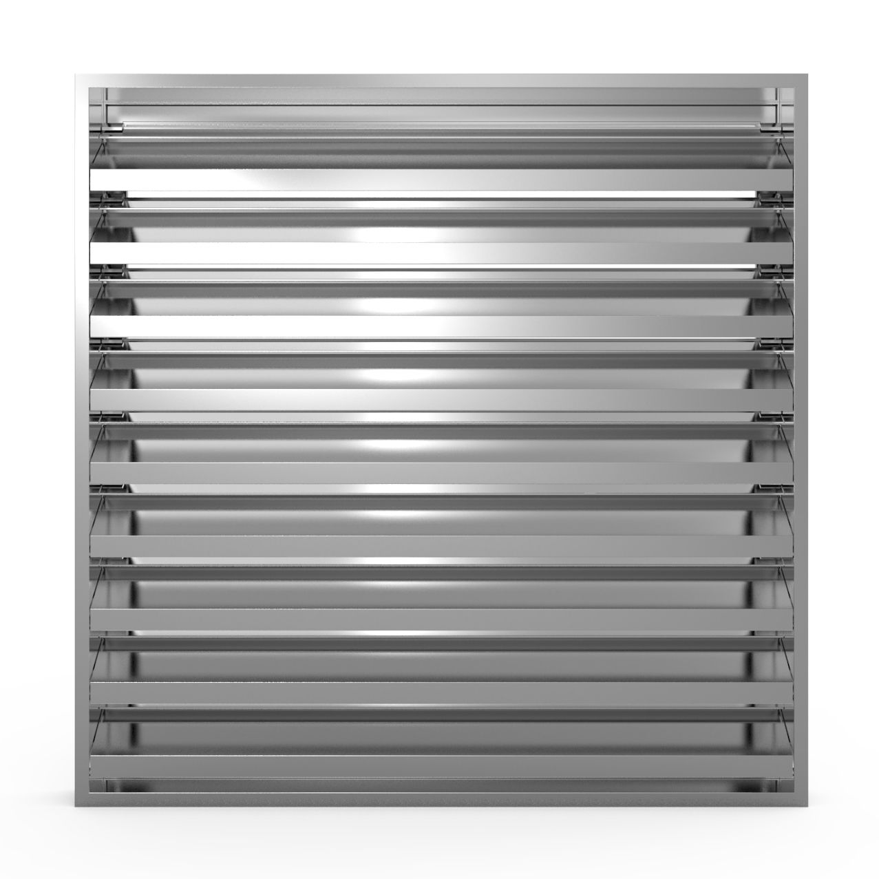 Aluminum ventilation grill - 621 - MLL-HAMBURG® - rectangular / square ...