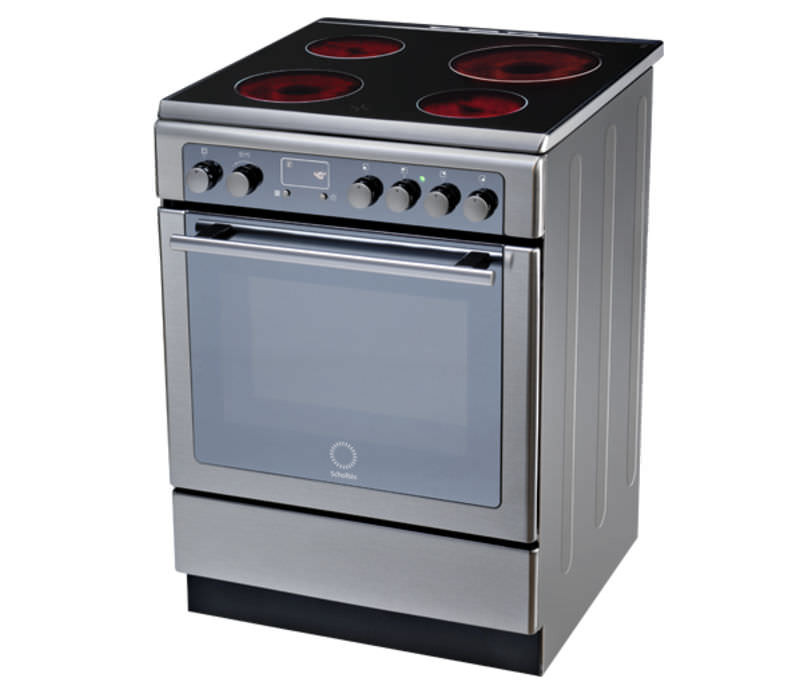 Electric range cooker - CI 66V I S - Scholtès - vitroceramic / class A