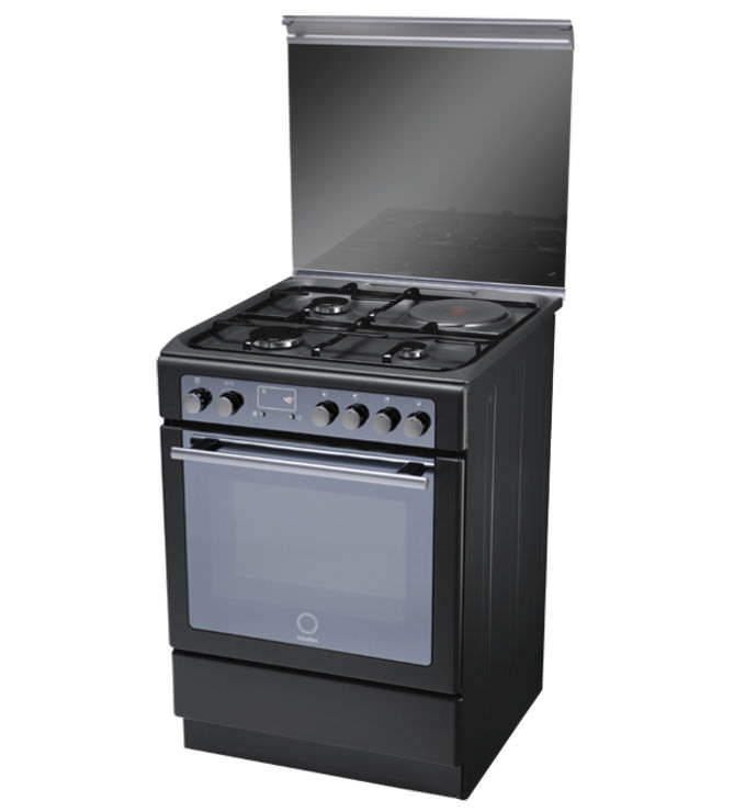 Gas range cooker - CI 66M A S - Scholtès - electric / dual-fuel / Class A