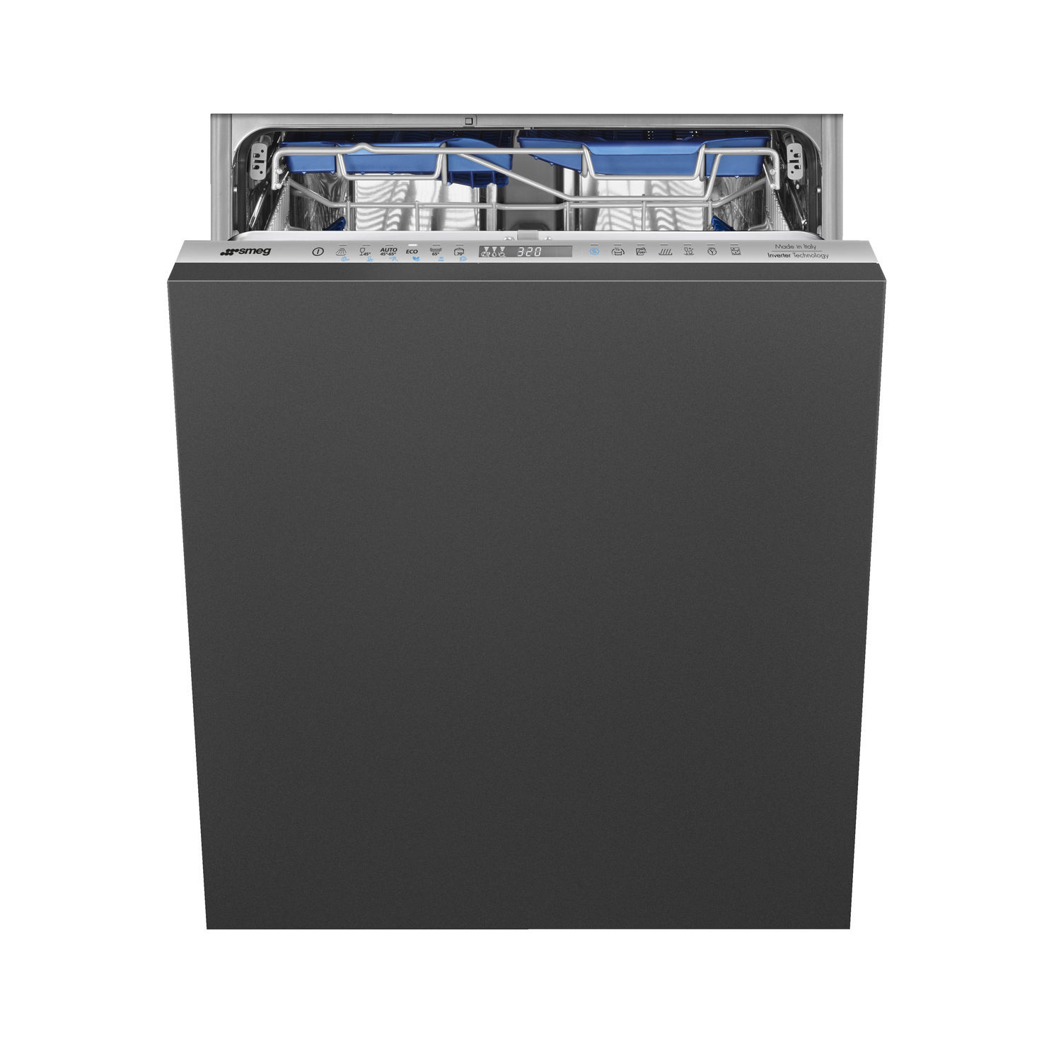 Front-loading dishwasher - STL324AQLH - SMEG - home / built-in / eco ...