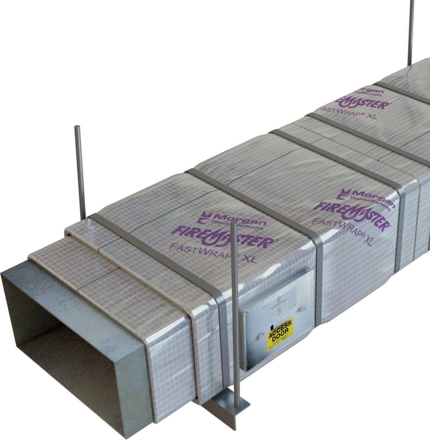 Thermal insulation - FastWrap XL Duct Wrap - Morgan Advanced Materials ...