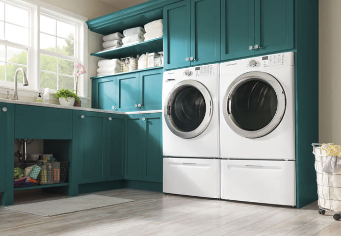 Front-loading washing machine - FFFS5115PW - Frigidaire - Energy Star ...