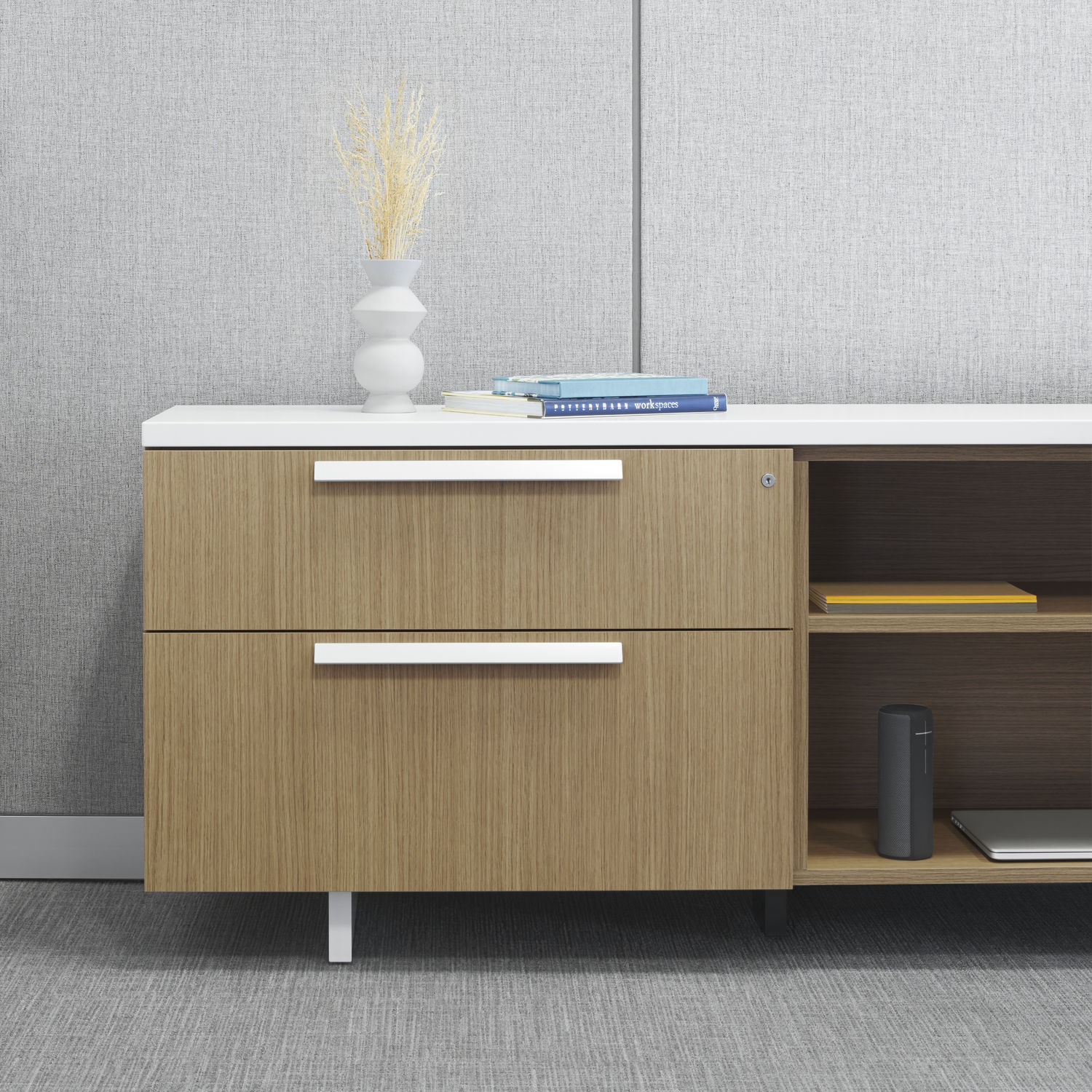 Laminate storage box - APPROACH - Allsteel - drawer