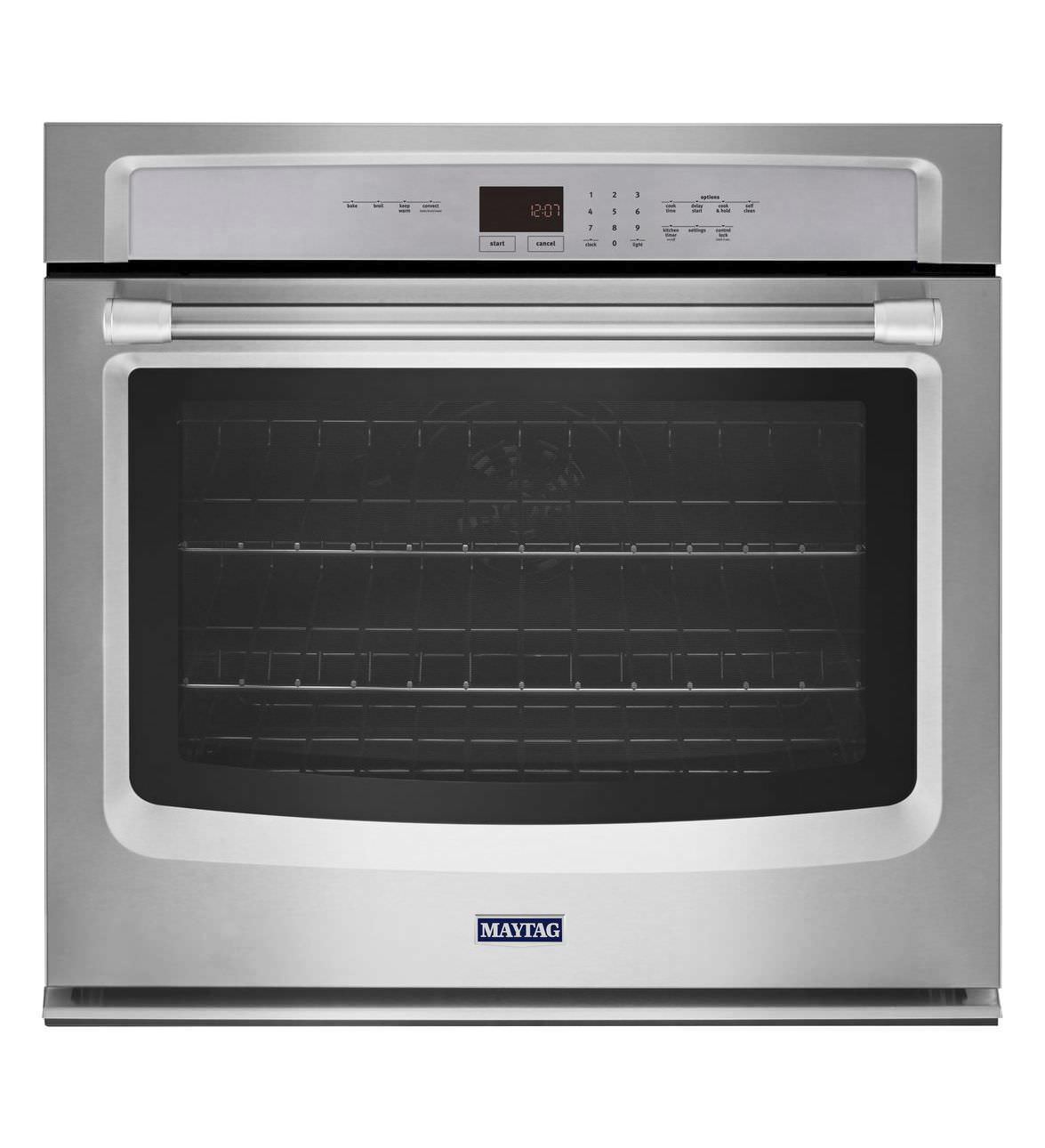 Electric oven - MEW9530DS - Maytag - convection / built-in