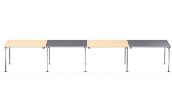 Contemporary boardroom table - PLENAR2 - DAUPHIN - wooden / rectangular ...