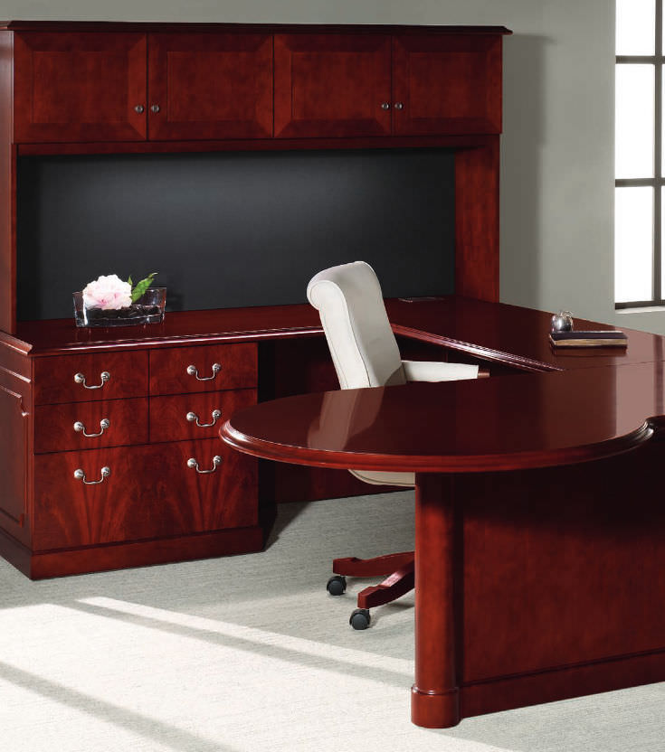 Executive desk - KENNSINGTON - Gunlocke - workstation / contemporary ...