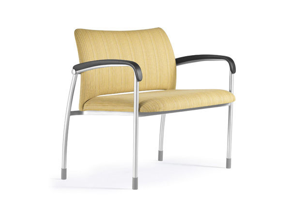 Polyurethane medical chair - MOLTI - Gunlocke - metal / bariatric