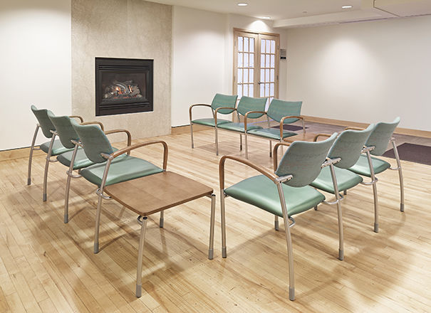 Contemporary visitor chair - MOLTI TANDEM - Gunlocke - indoor / fabric ...