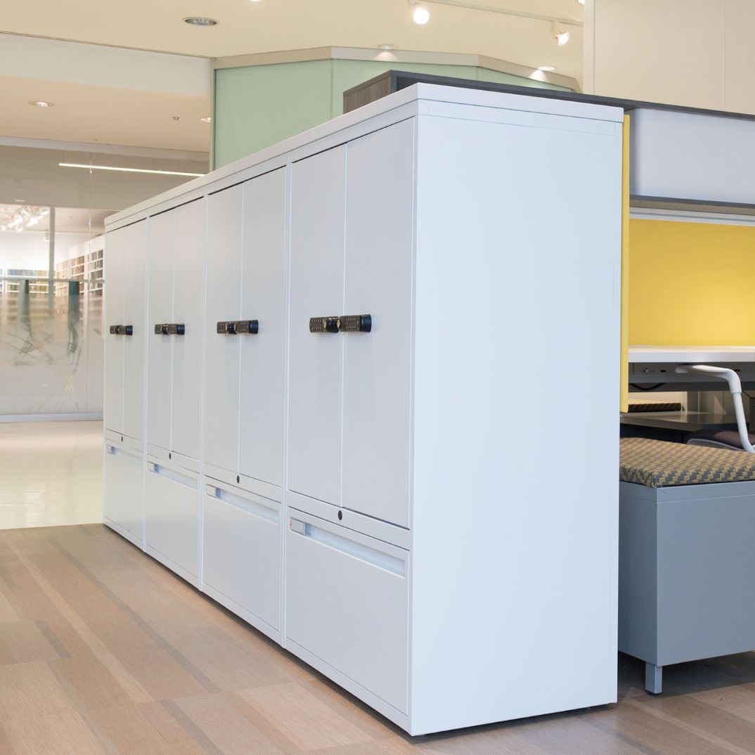 Metal locker - CONNECTION ZONE - KI - combination / for office / secure