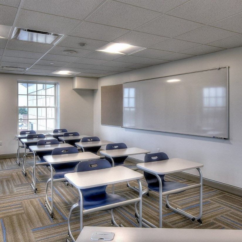 Wall-mounted desk - INTELLECT WAVE - KI - contemporary / steel / wire