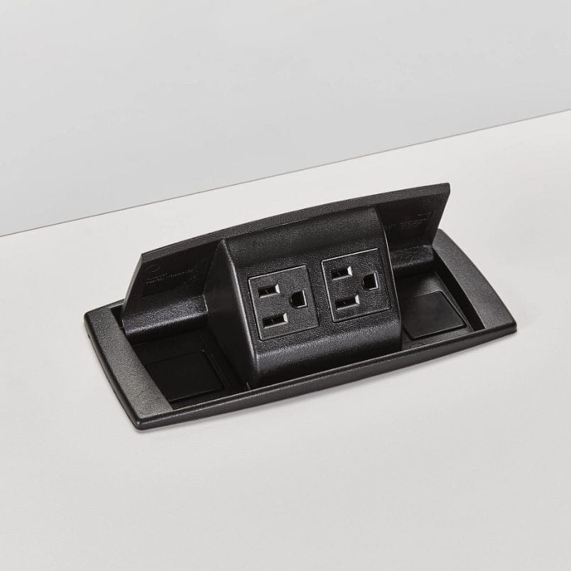 Power socket - POWERUP - KI - data / multiple / desk
