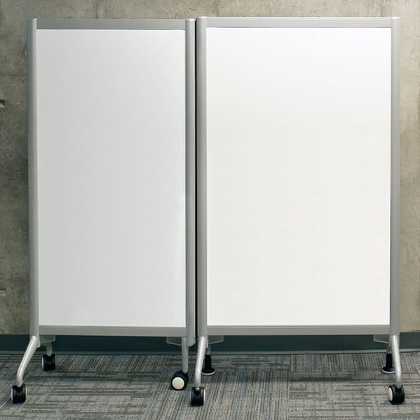 Contemporary screen - ALL TERRAIN - KI - glass / aluminum / plastic