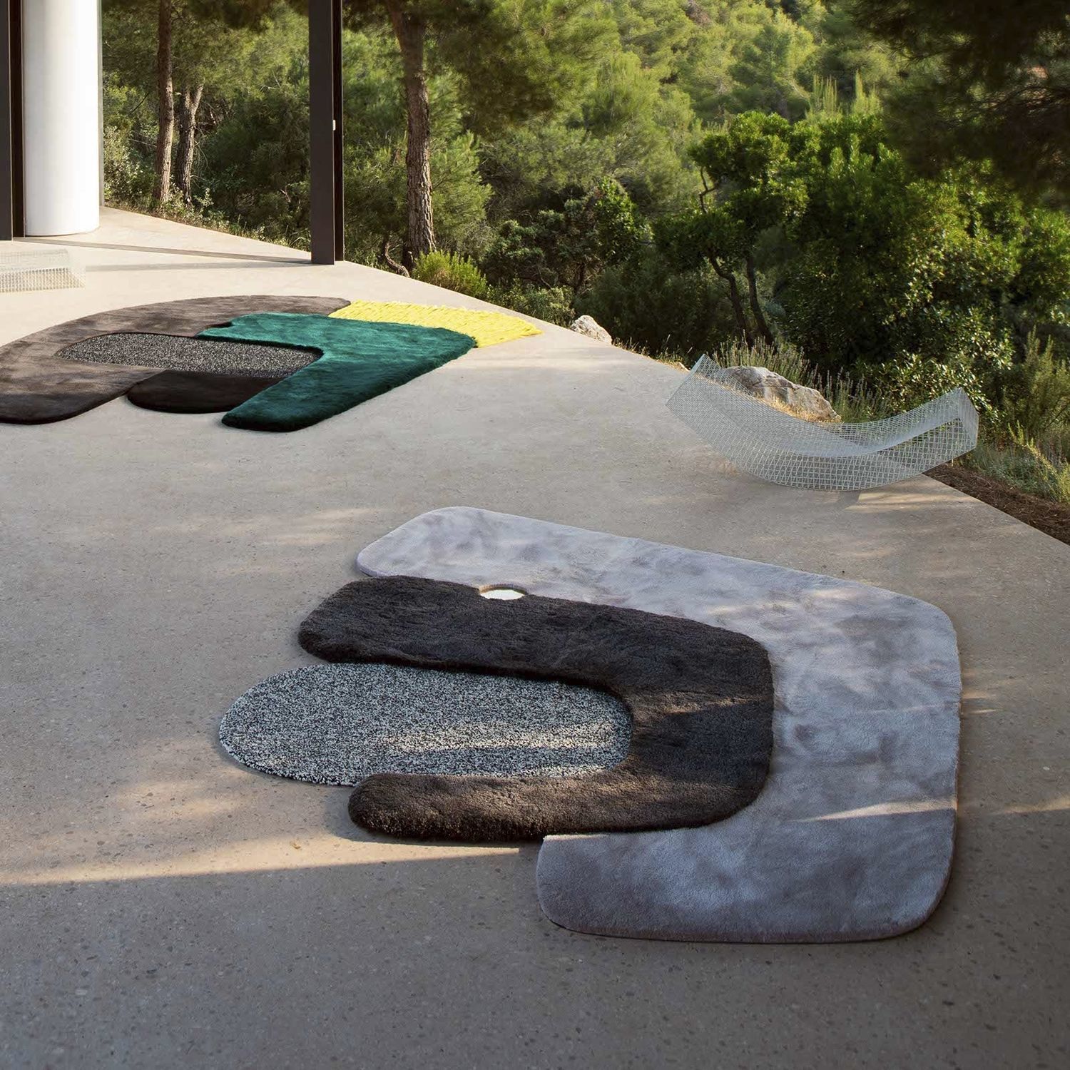 Contemporary rug - Mistral - JOV - patterned / multi-color