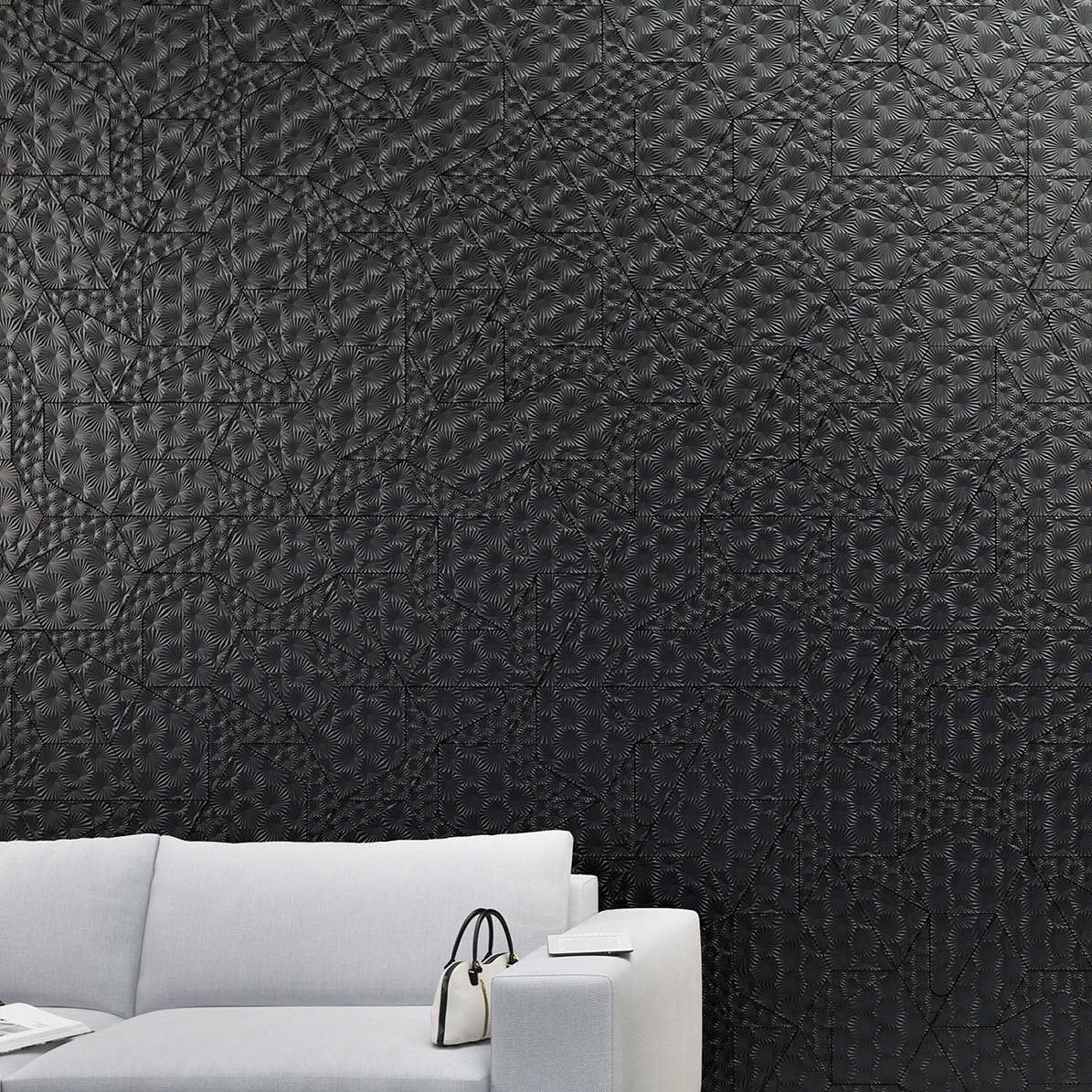 3D tile - BURST - kaza concrete - indoor / wall / concrete