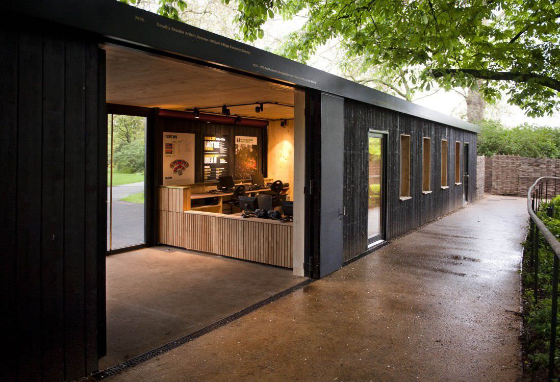 Prefab building - REGENT’S PARK OPEN AIR THEATRE - Stora Enso - wooden