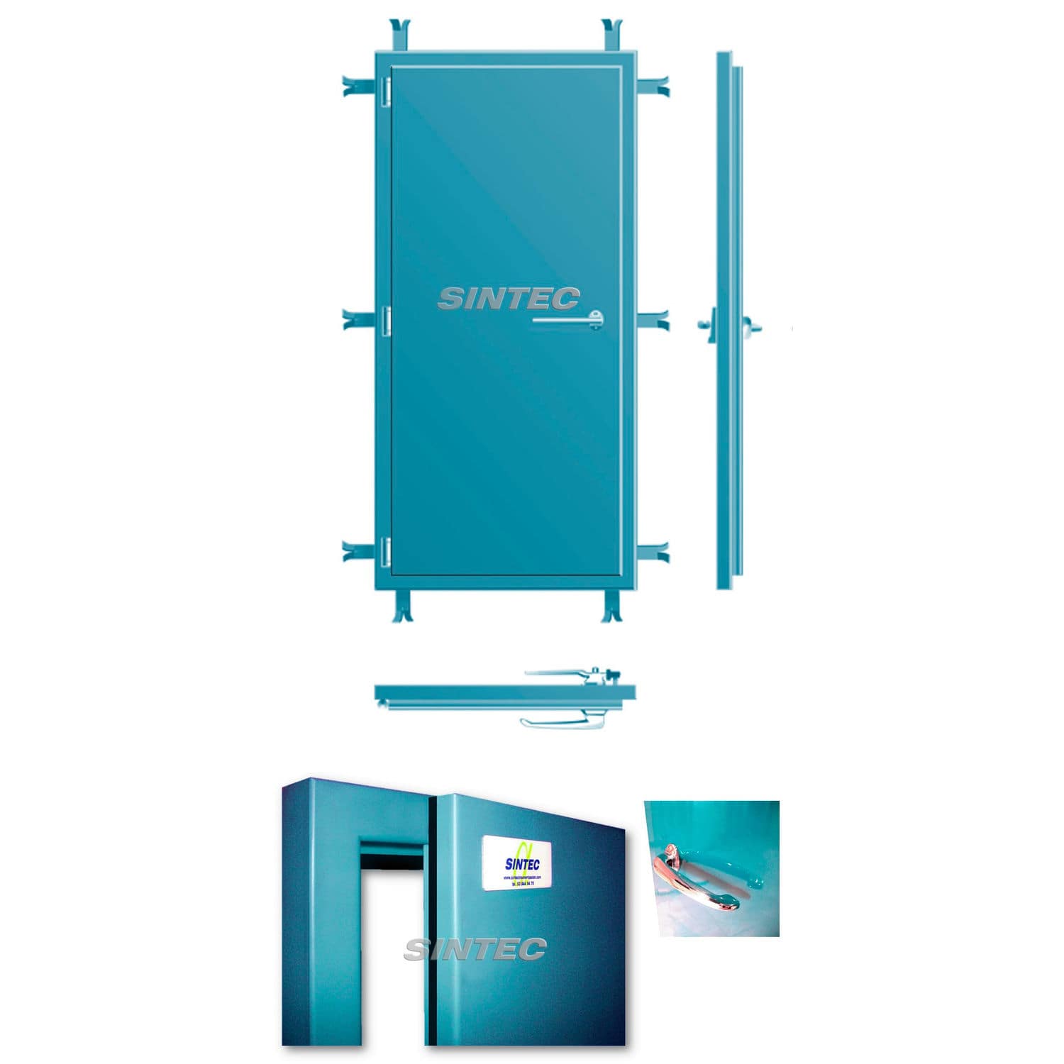 Wooden door panel - PS - SINTEC INSONORIZACIÓN