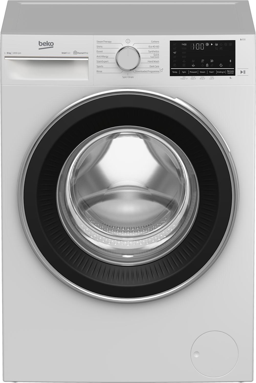 Front-loading washing machine - B3W5942I - Beko - home
