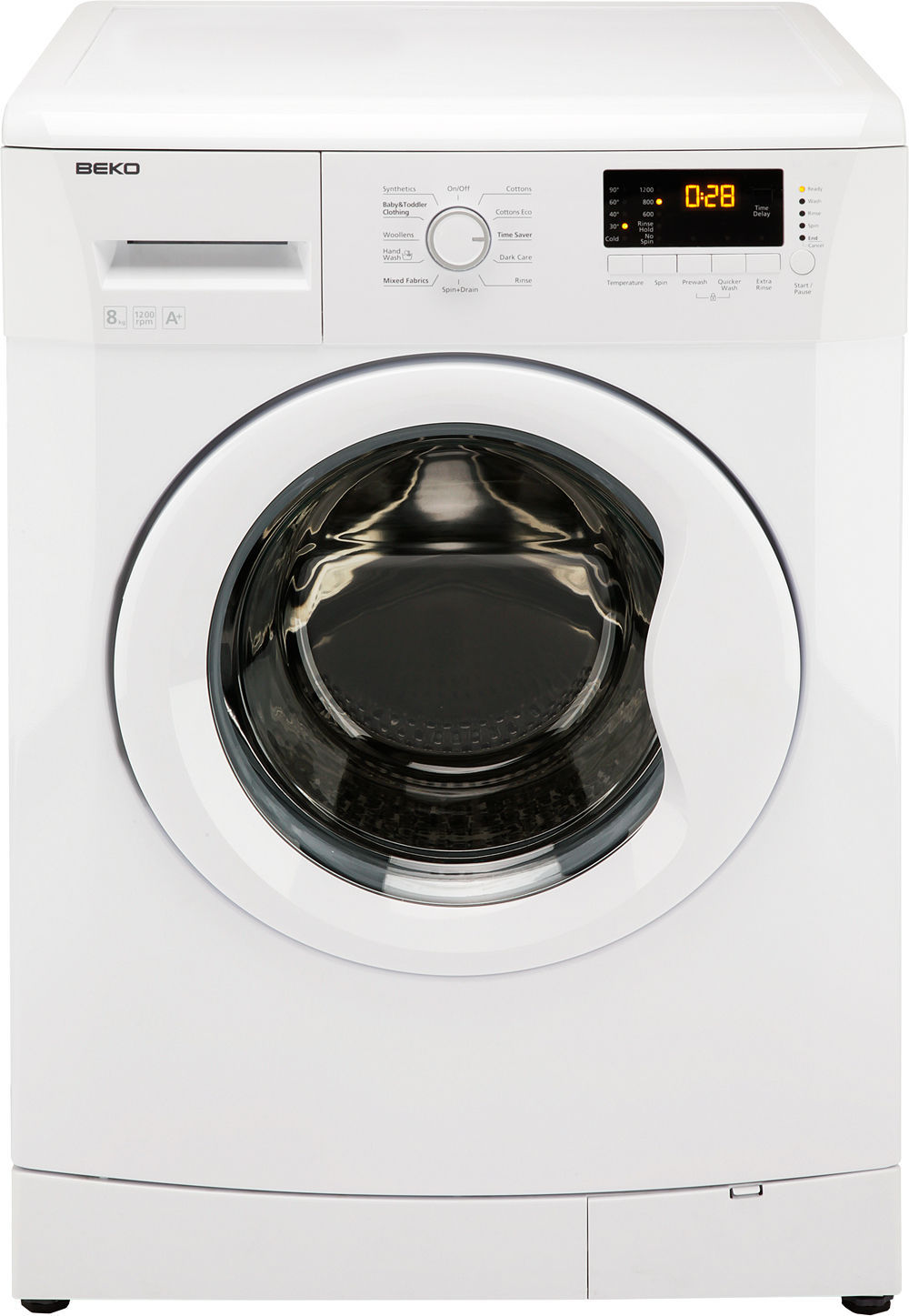 Front-loading washing machine - WM8120 - Beko - home
