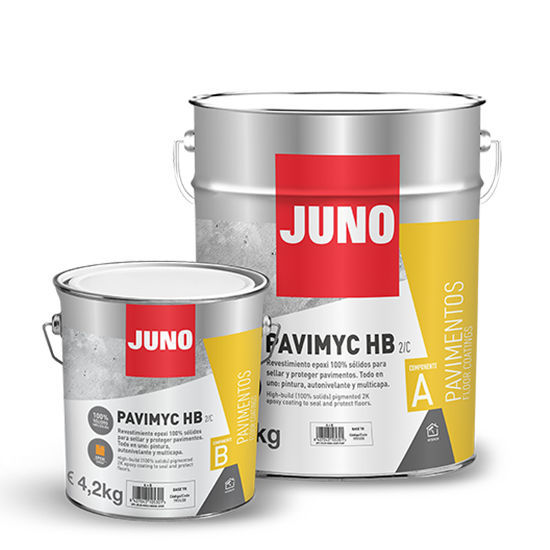 Self-priming paint - Pavimyc HB 2/C - JUNO - outdoor / interior / for floor