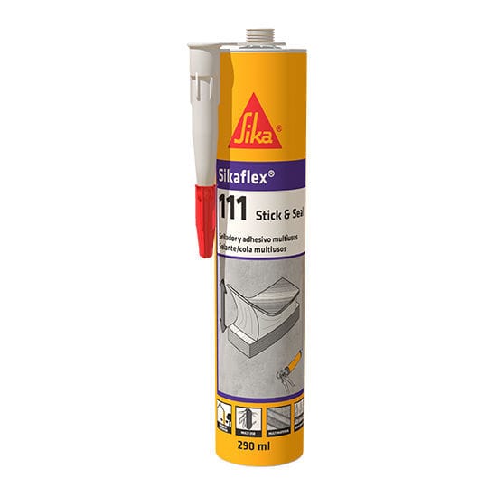 Elastic sealant - Sikaflex-111 - JUNO - adhesive / for concrete / for metal