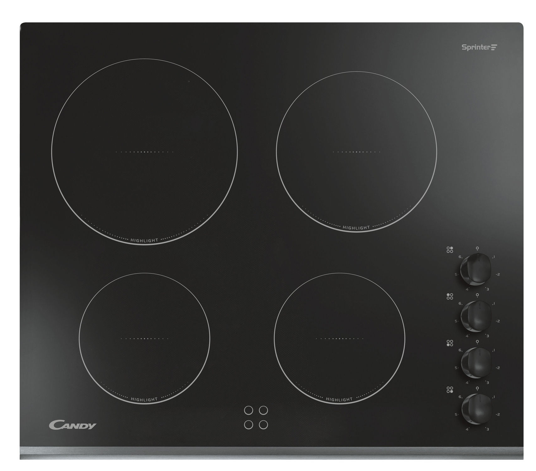 Induction cooktop - CH 64 M 60 - Candy - 4 burner / built-in / with ...