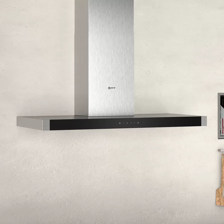 Wall-mounted range hood - D94BHM1N0B - NEFF - ducted / with built-in ...