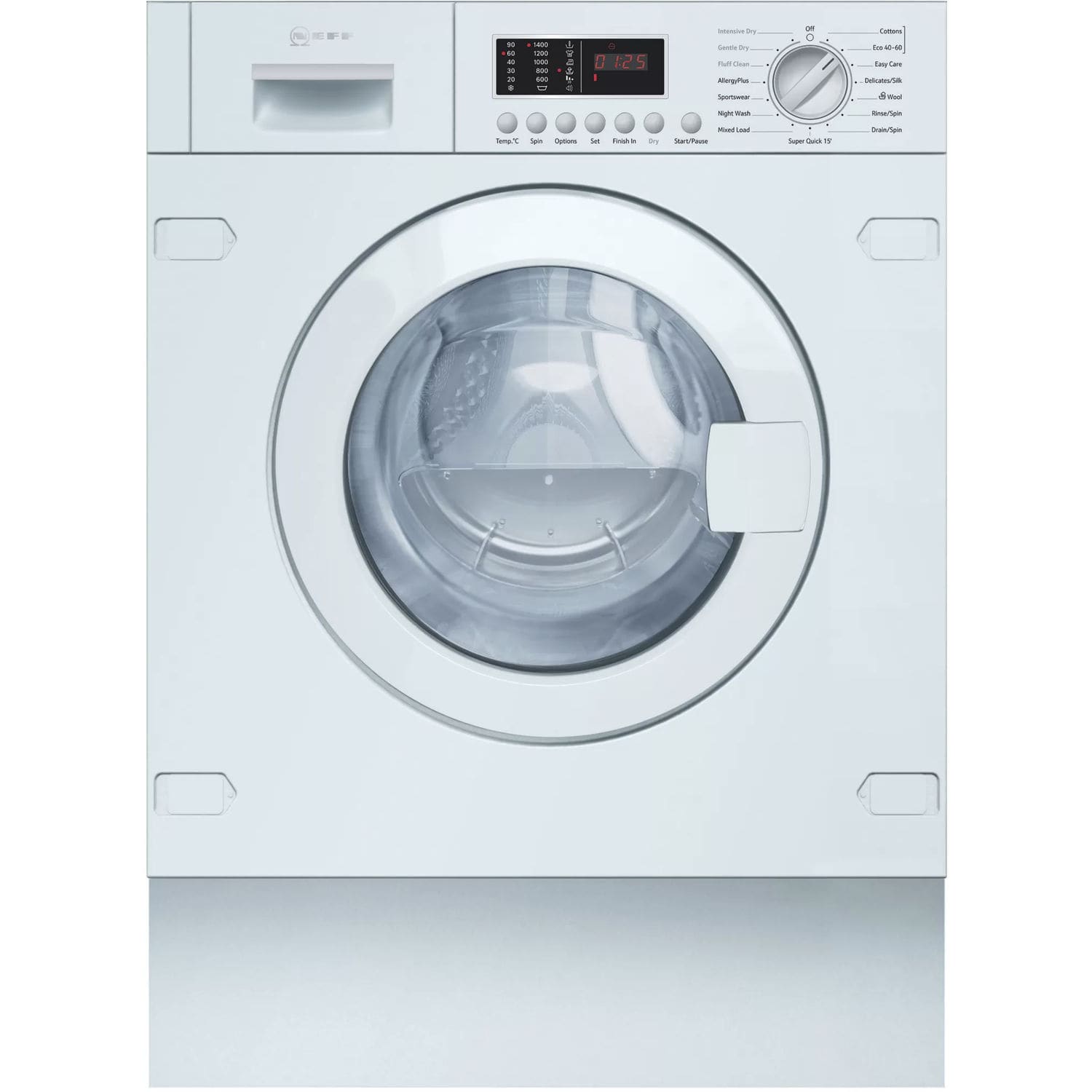 Floor-mounted washer-dryer - V6540X2GB - NEFF