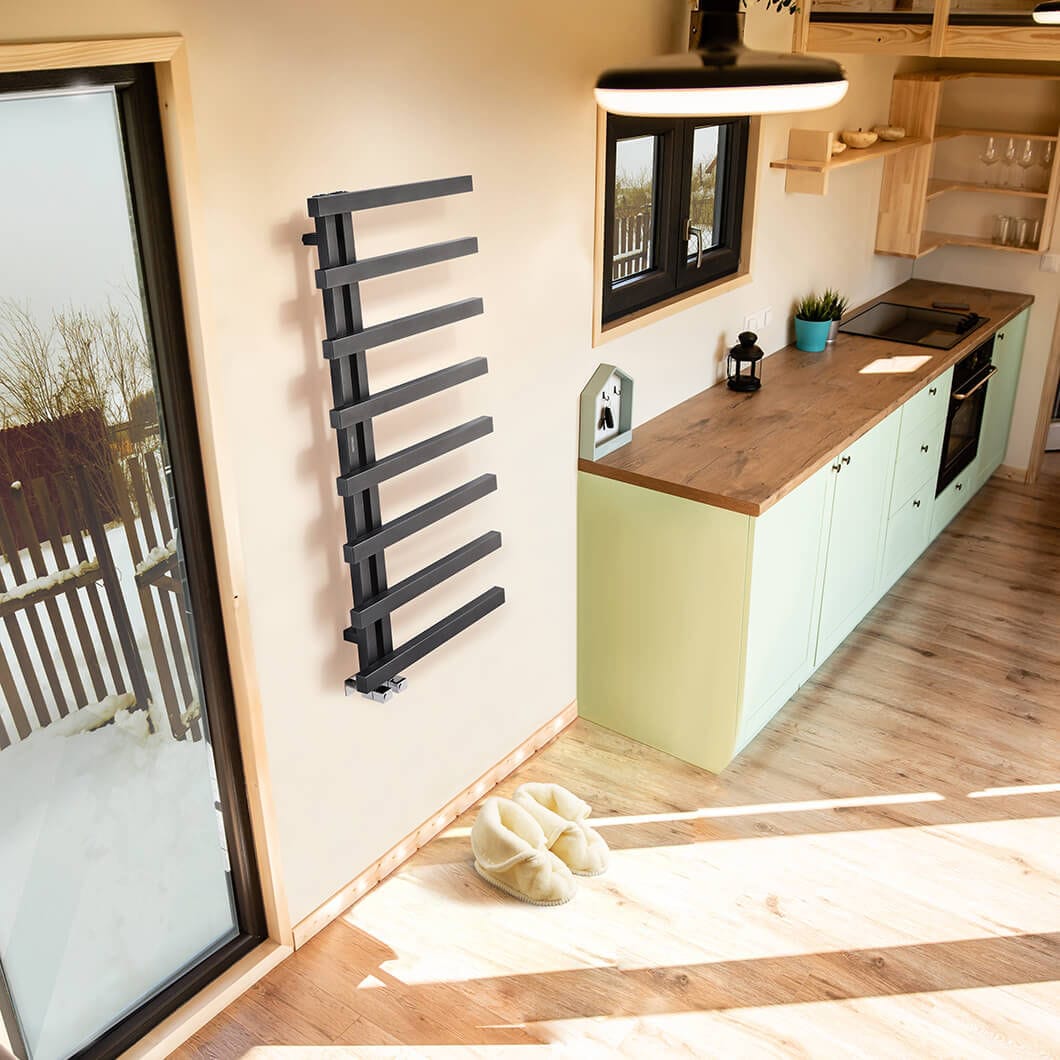 Hot water towel radiator - Terra - HAMMAM DESIGN RADIATOR - 0...500 w ...