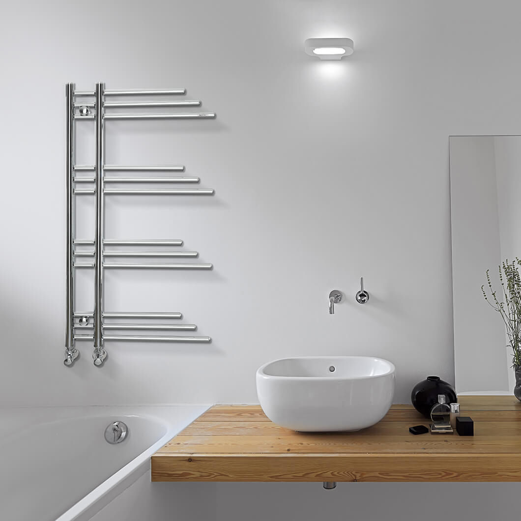 Hot water towel radiator - DORLION - HAMMAM DESIGN RADIATOR - electric ...