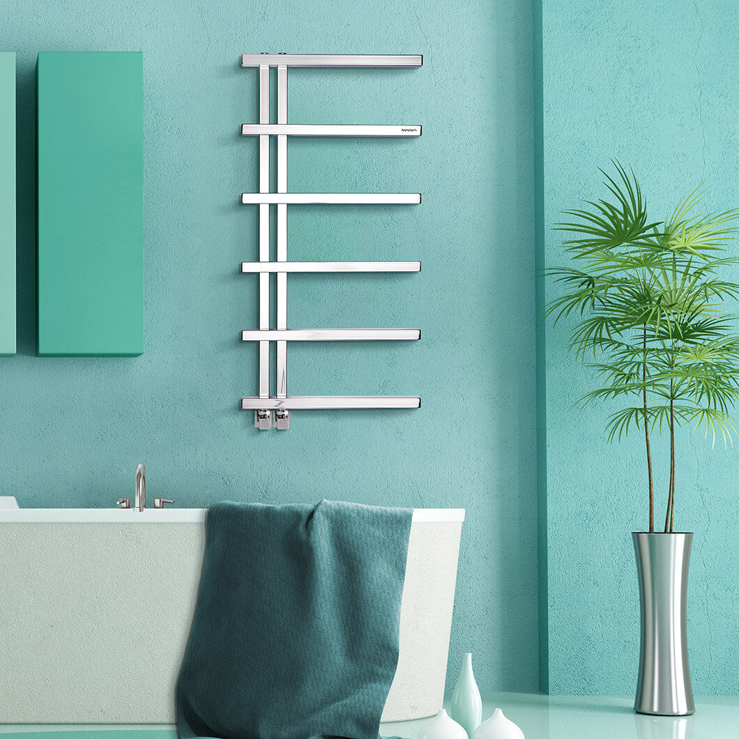 Hot water towel radiator - Sierra - HAMMAM DESIGN RADIATOR - 0...500 w ...