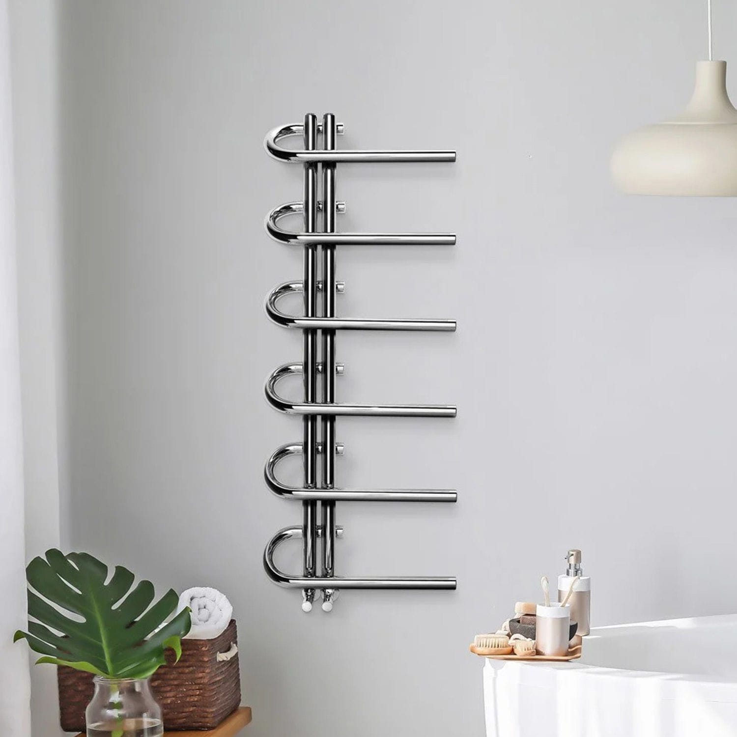 Hot water towel radiator - Fame - HAMMAM DESIGN RADIATOR - 0...500 w ...