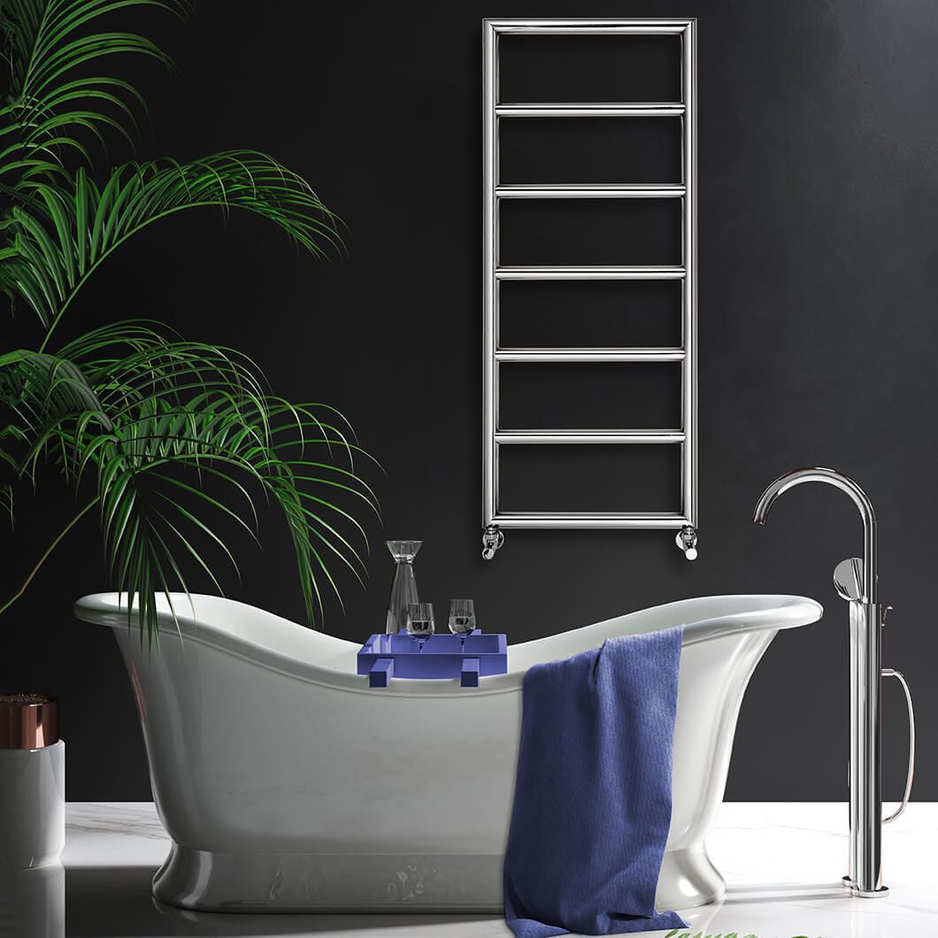Hot water towel radiator - Trendy - HAMMAM DESIGN RADIATOR - 0...500 w ...
