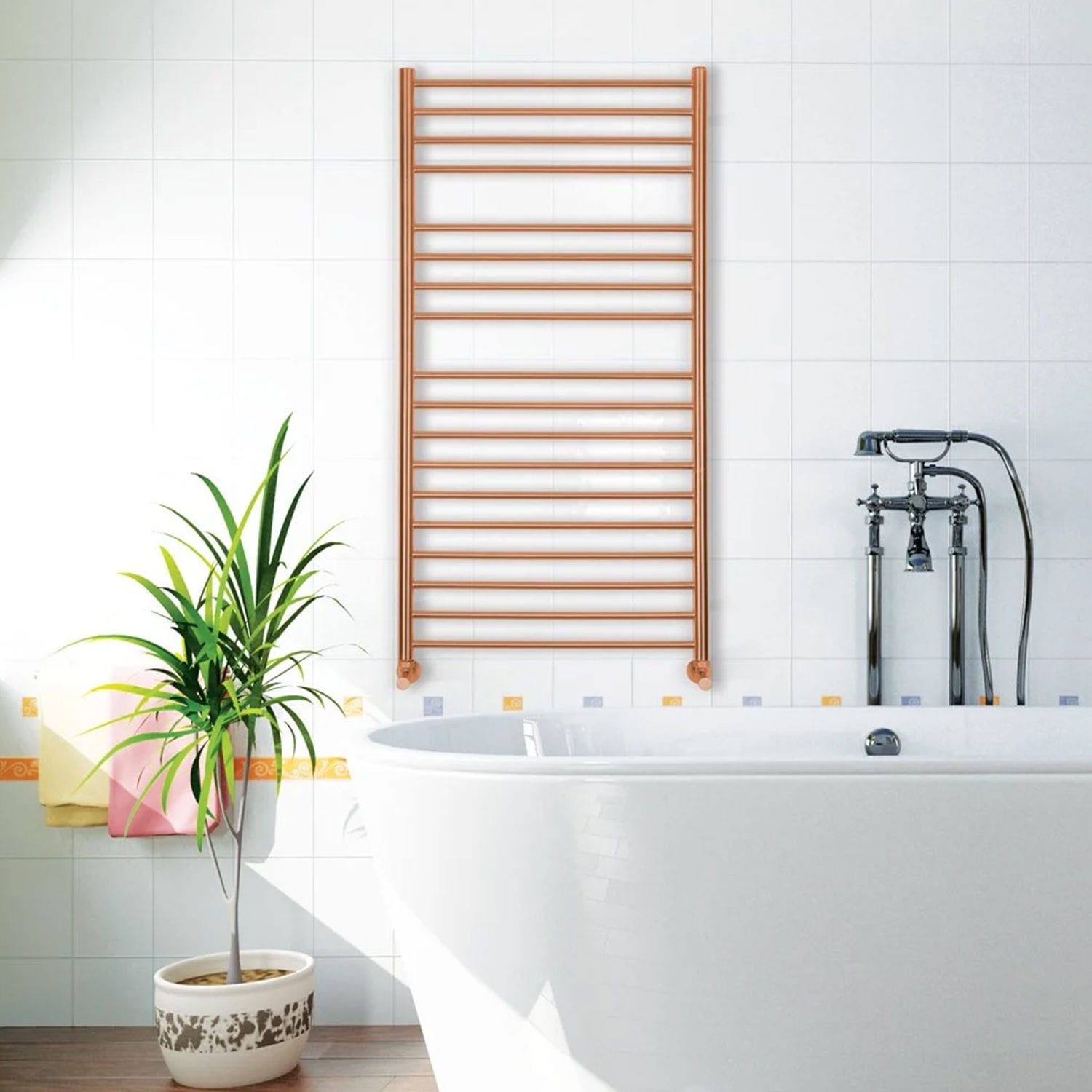 Electric towel radiator - Bluebell - HAMMAM DESIGN RADIATOR - 0...500 w ...