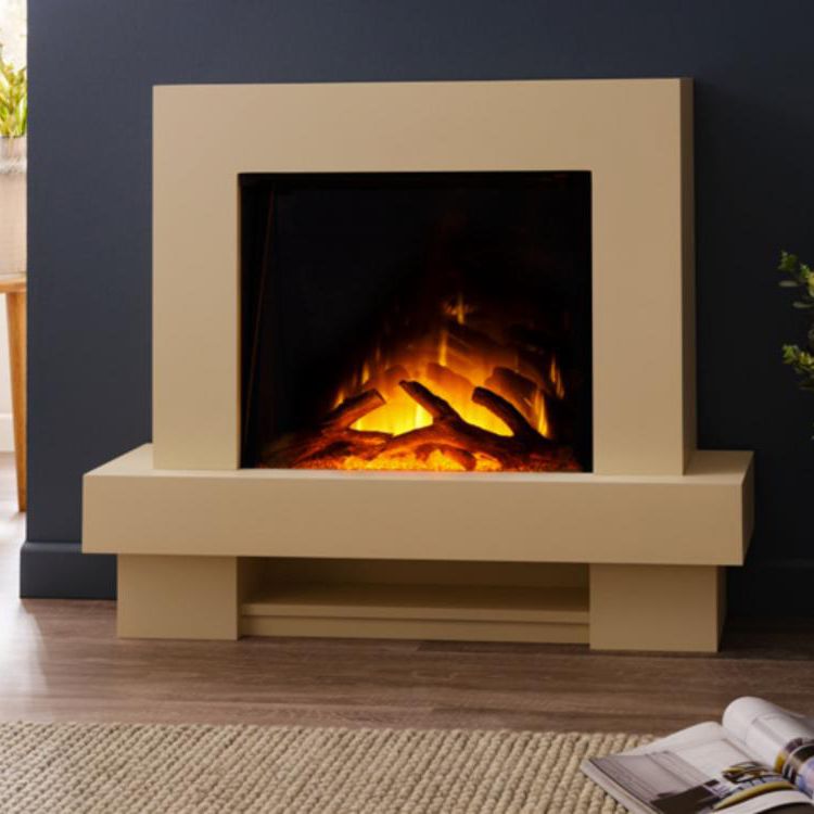Electric fireplace - JAEGER 600 - Flamerite Fires - floor-mounted ...