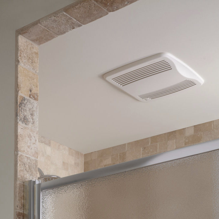 Extractor fan - QTXE110150DCS - BROAN - ceiling / residential / bathroom