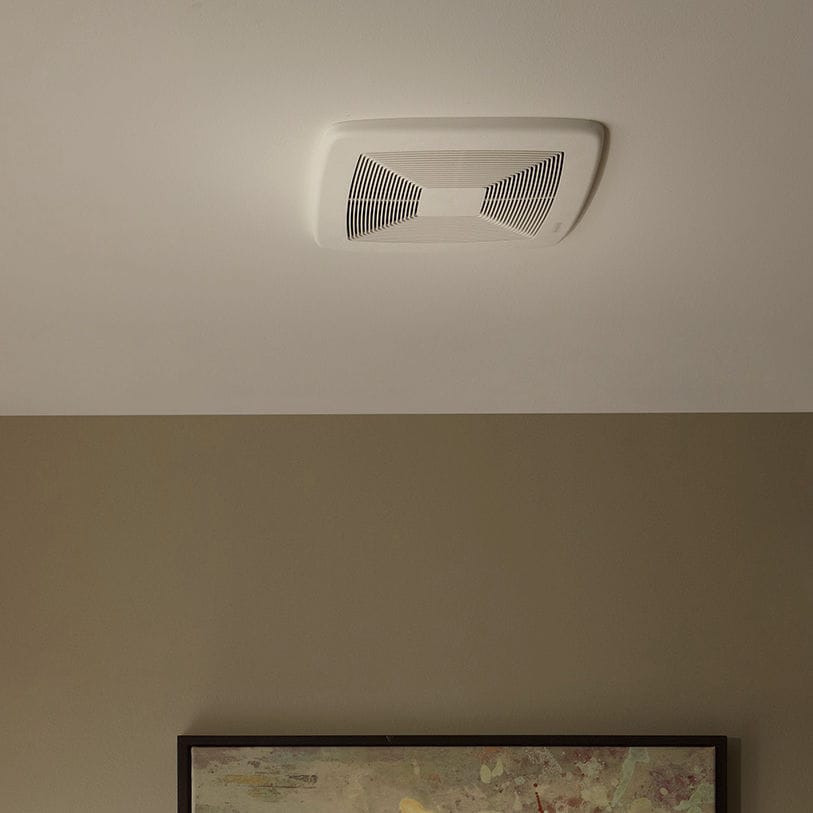 Extractor fan - QTXE110150DC - BROAN - recessed / residential / bathroom