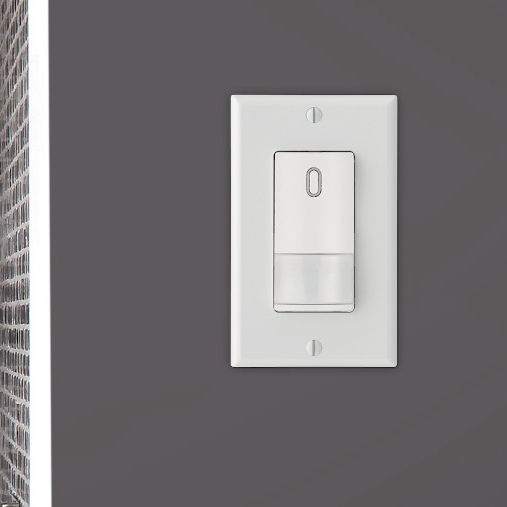 Motion detector - MS100W - BROAN - presence / wall-mounted / white