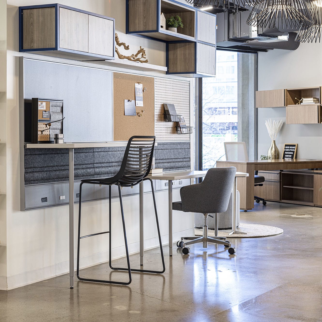 Wall panel - WORK|ABLE® - KIMBALL Office - cover / wood / metal