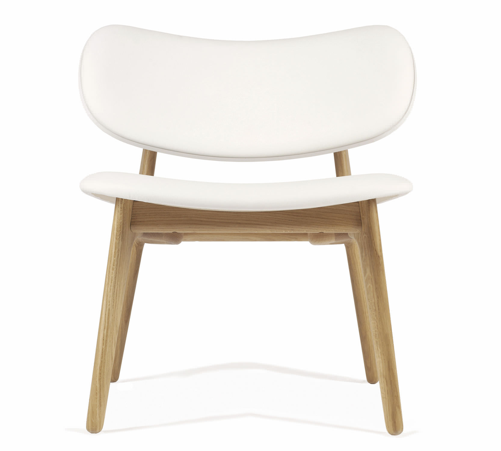Contemporary chair - PLC LOUNGE - DAVIS - indoor / wooden / upholstered