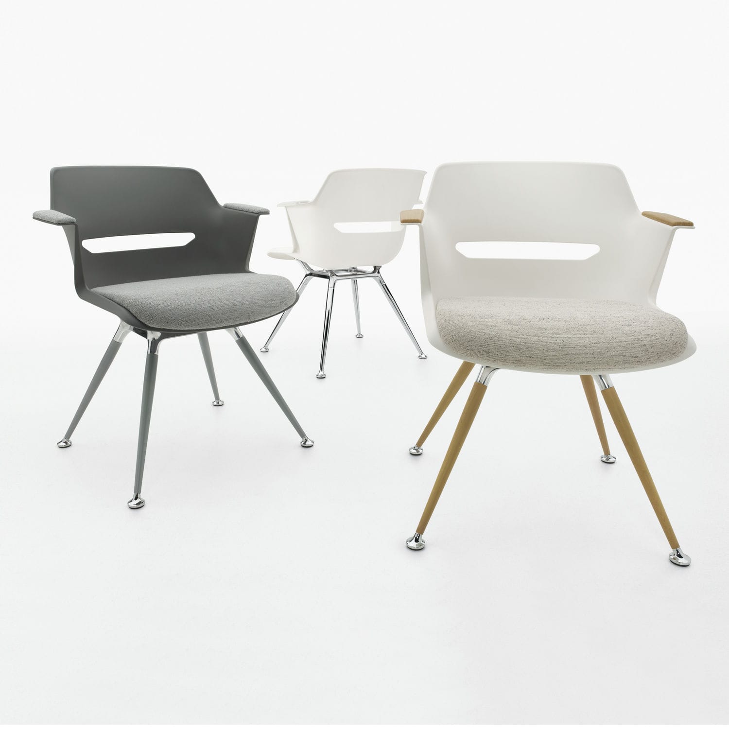 Contemporary restaurant chair - MODA™ - GLOBAL totaloffice - indoor ...