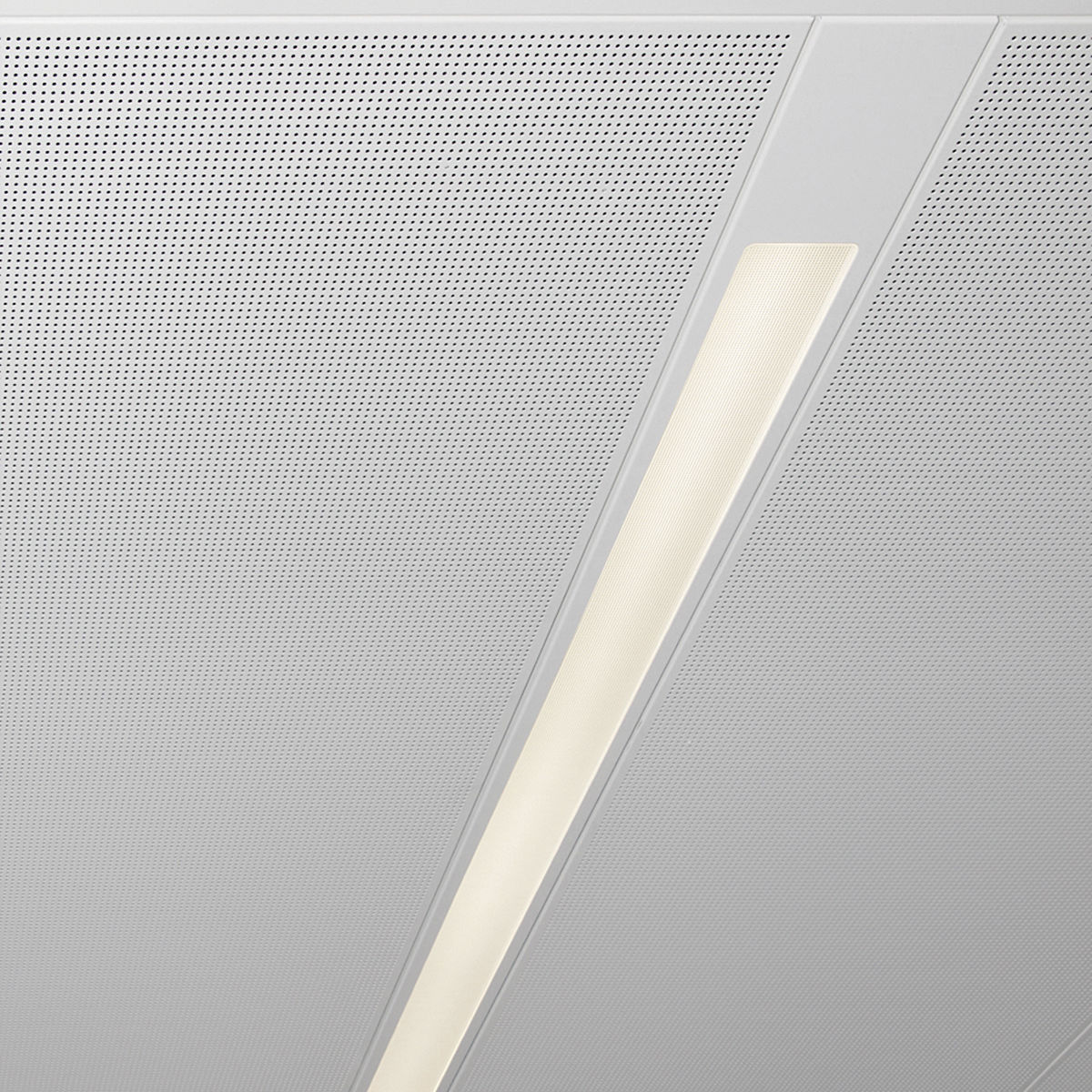 Recessed ceiling light fixture - FUSION-K - Atomis - LED / fluorescent ...