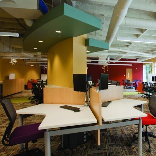 Workstation desk - ELEMENTS – POD - AGATI - contemporary / wooden ...