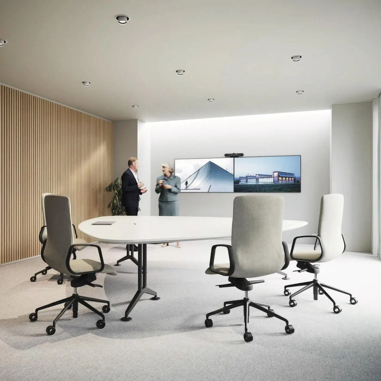 Horseshoe Conference Table