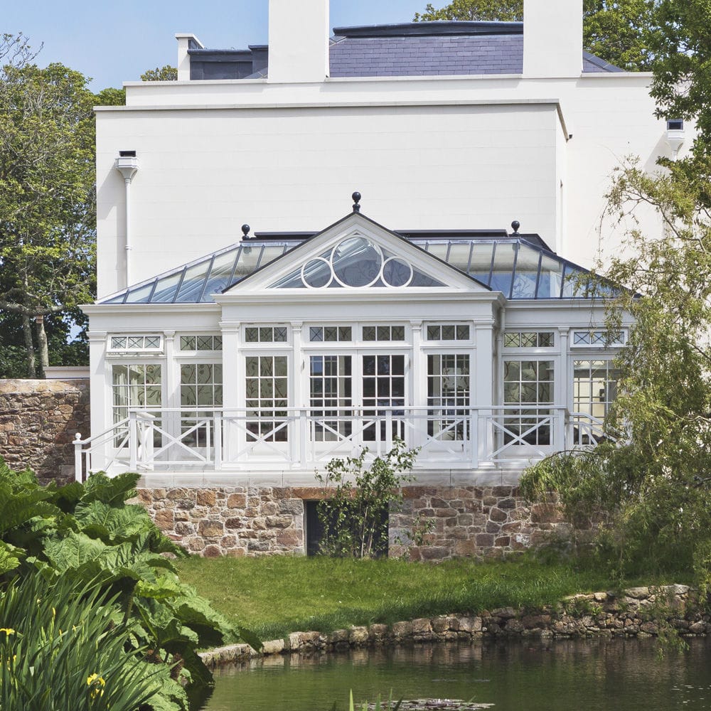 Glass conservatory - BESPOKE CONSERVATORY - Vale Garden Houses