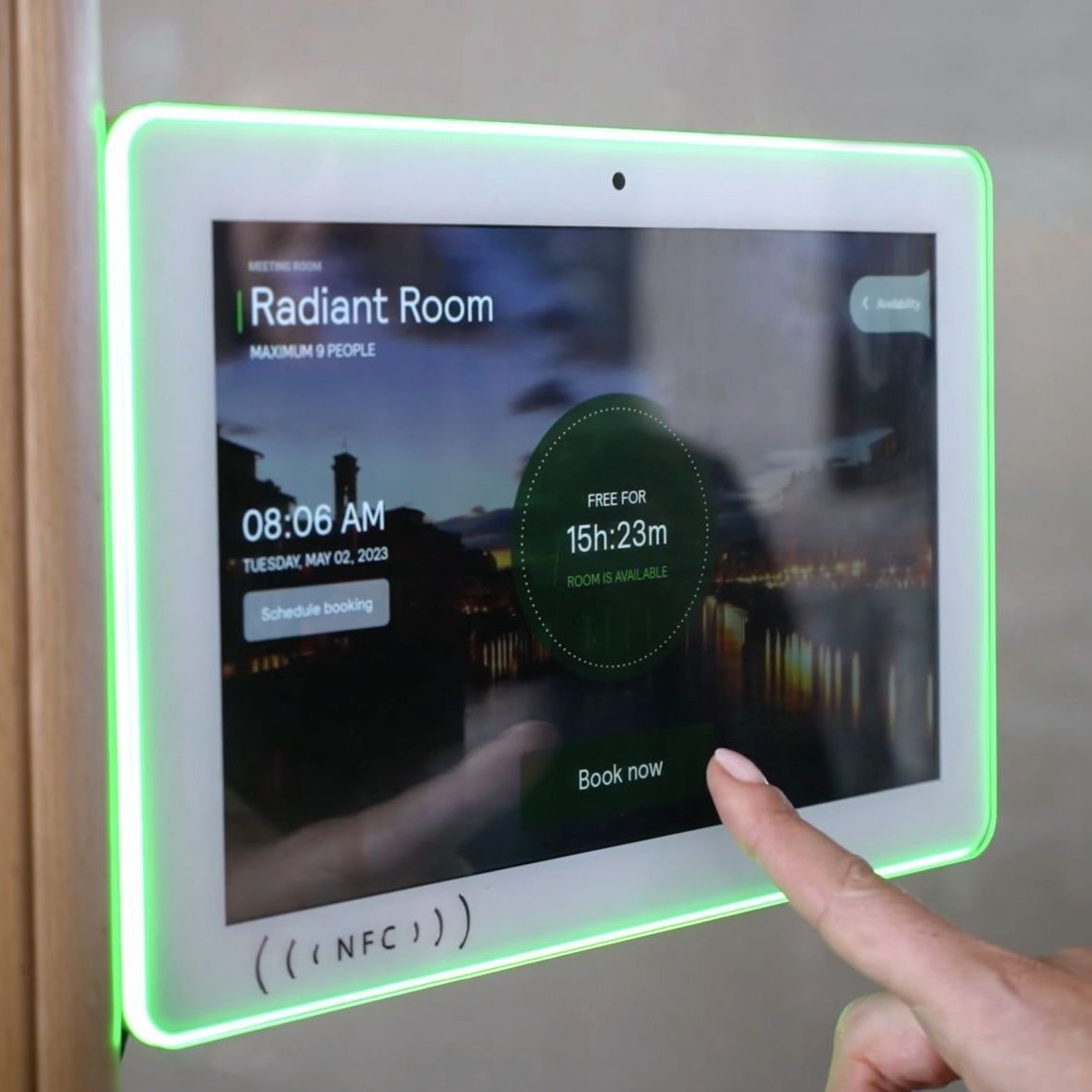 Continuous surveillance control panel - FQR NX - schiavello - wall ...