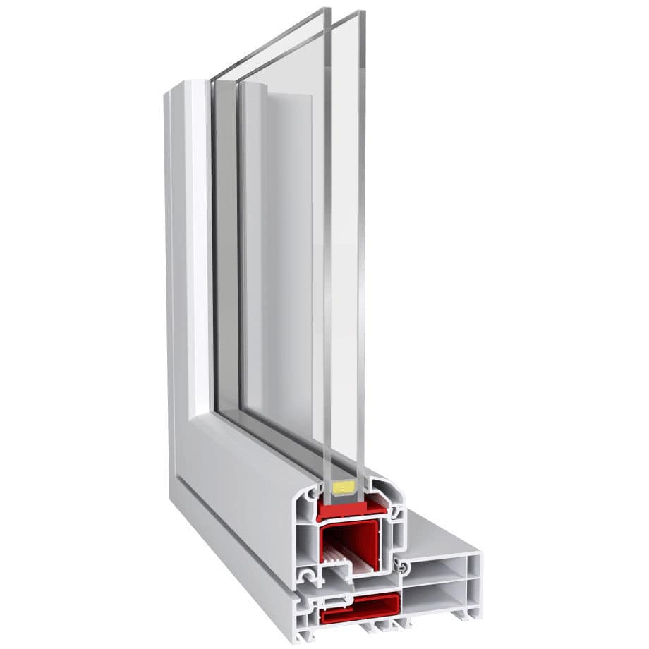 PVC window - NORDLINE - ARUTECH PARIMAD AKNAD OÜ - sash / double-glazed ...
