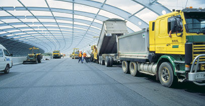 Asphalt flooring - OPEN GRADED - Cultured Stone Products - road / for ...