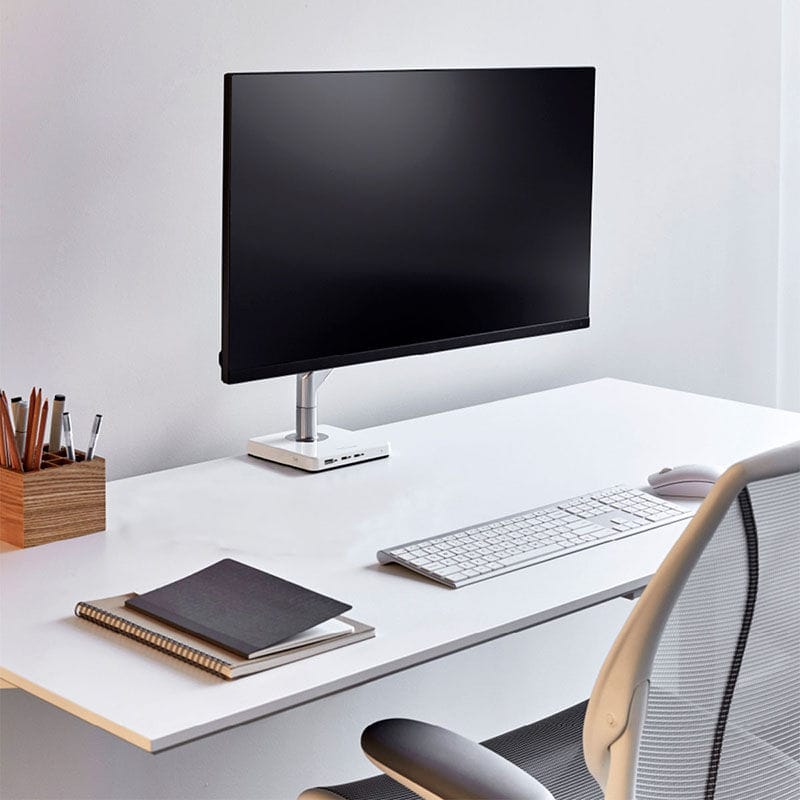 Desktop monitor support - M/CONNECT™ 3 - Humanscale - modular / with ...